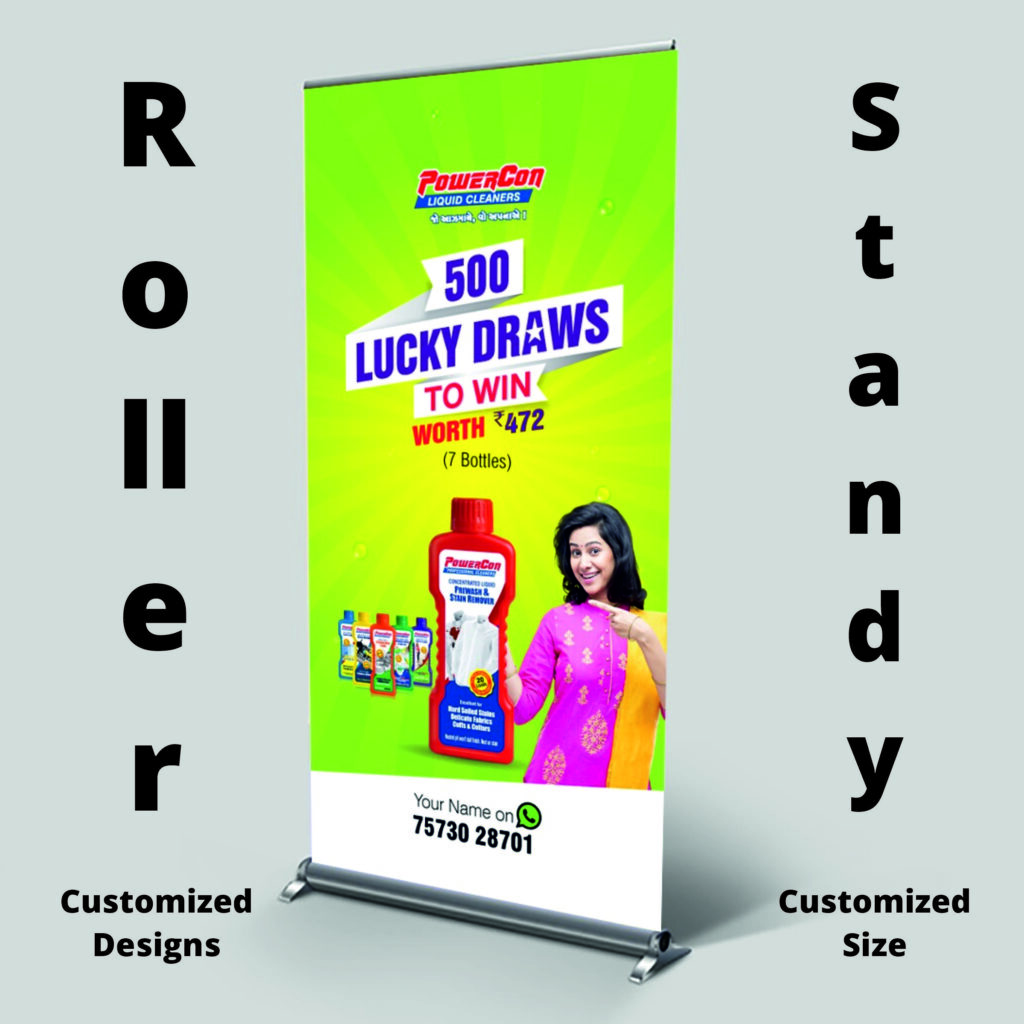 ROLLER STANDY - AD PUBLICITY